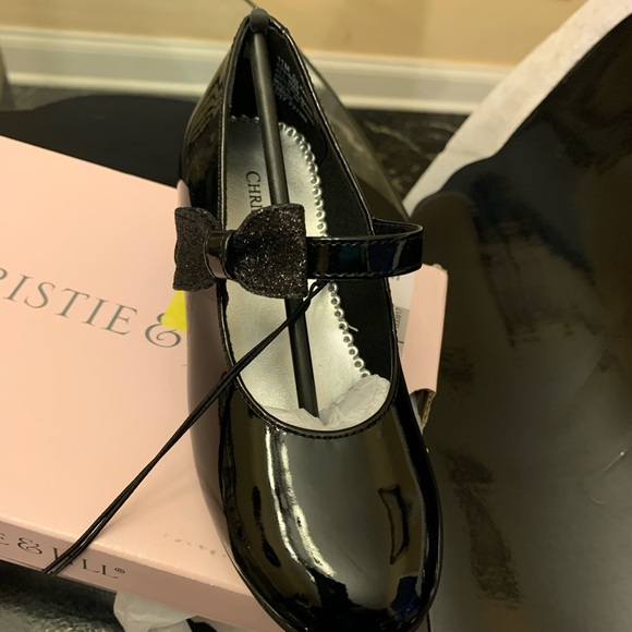 christie & jill | Shoes | Christie Jill Kaitlyn Girls Wedge Dress Shoes ...